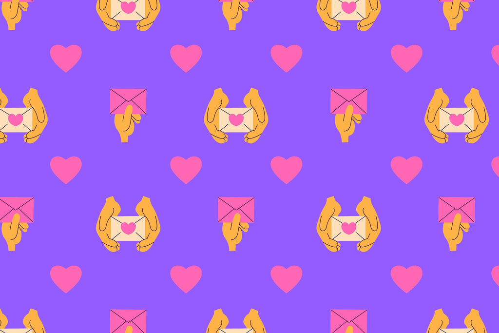 Postage Seamless Patterns - So Fontsy