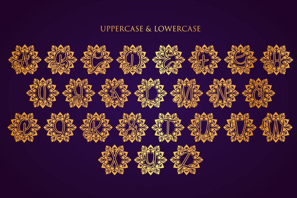 Power Mandala Monogram - So Fontsy