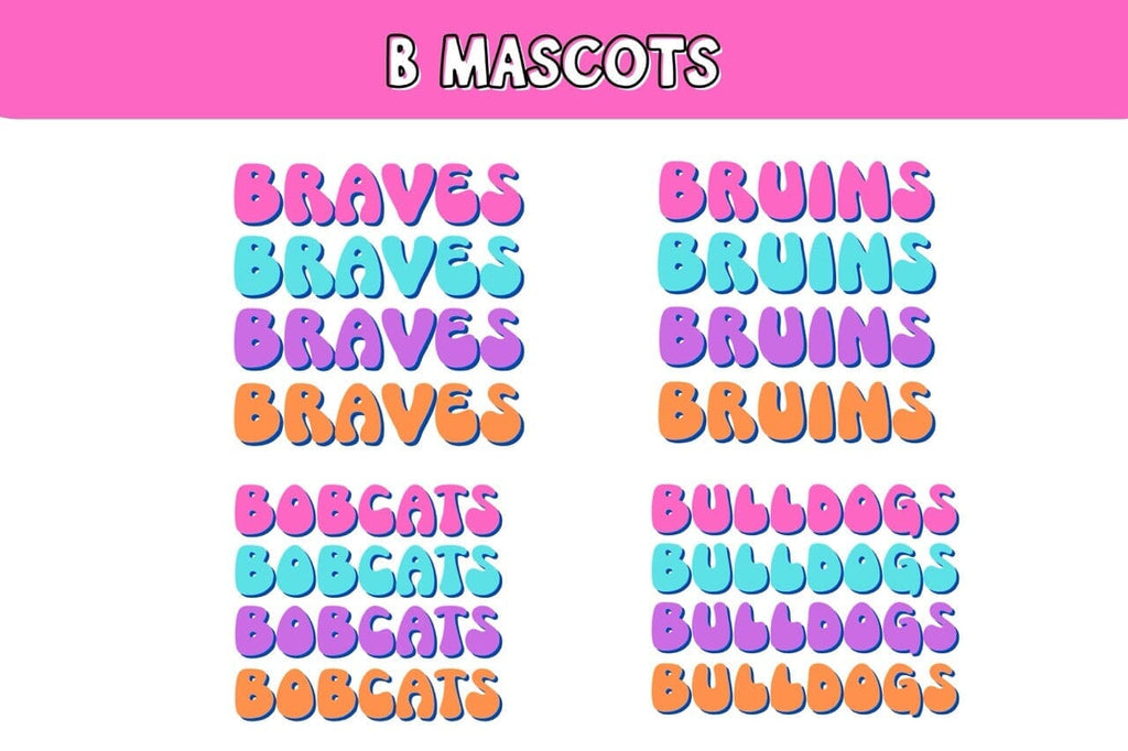 Preppy Football SVG Bundle for DIY Sports Projects | 44 Designs - So Fontsy