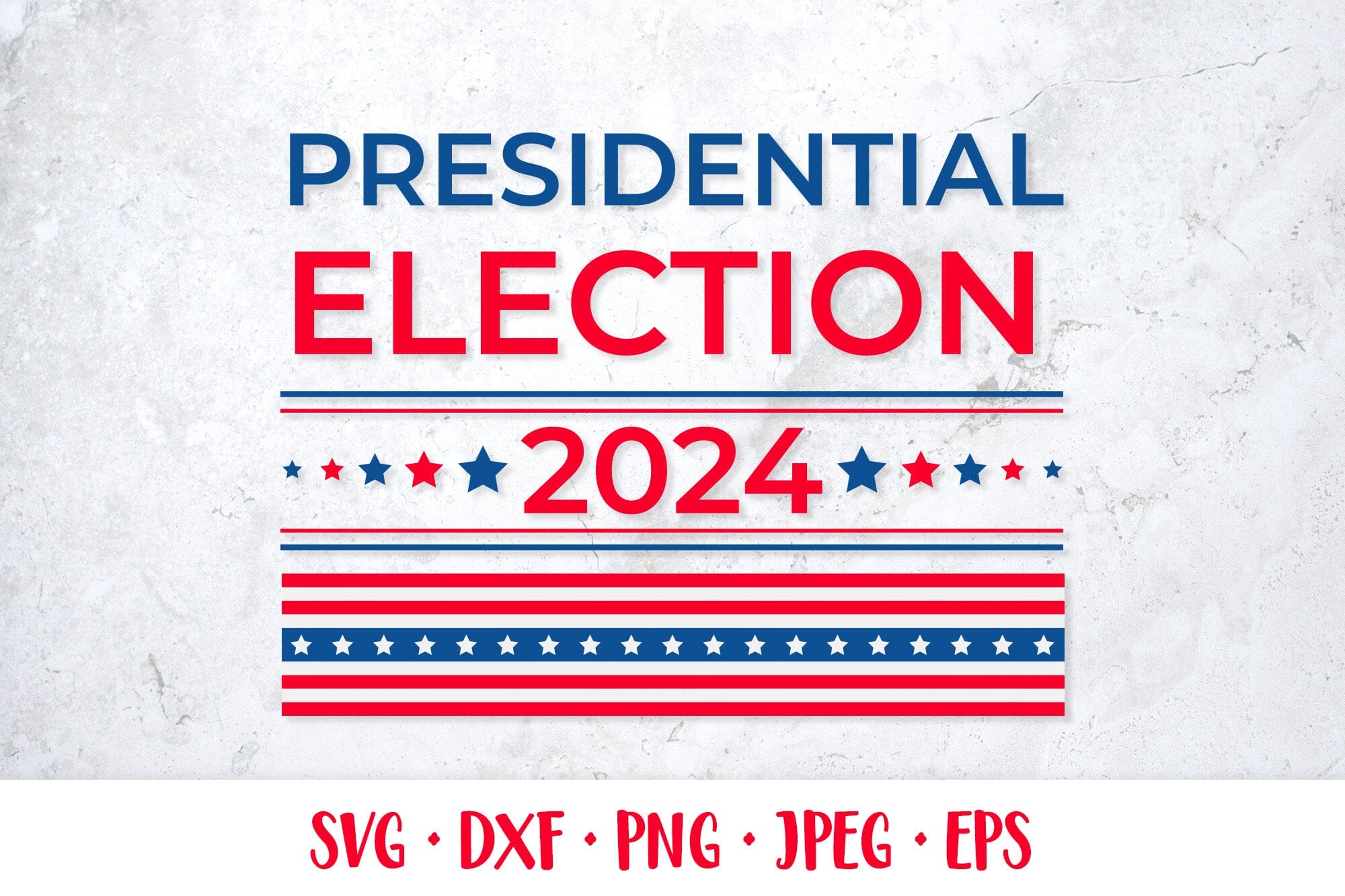 Presidential election 2024. USA Patriotic shirt design SVG - So Fontsy