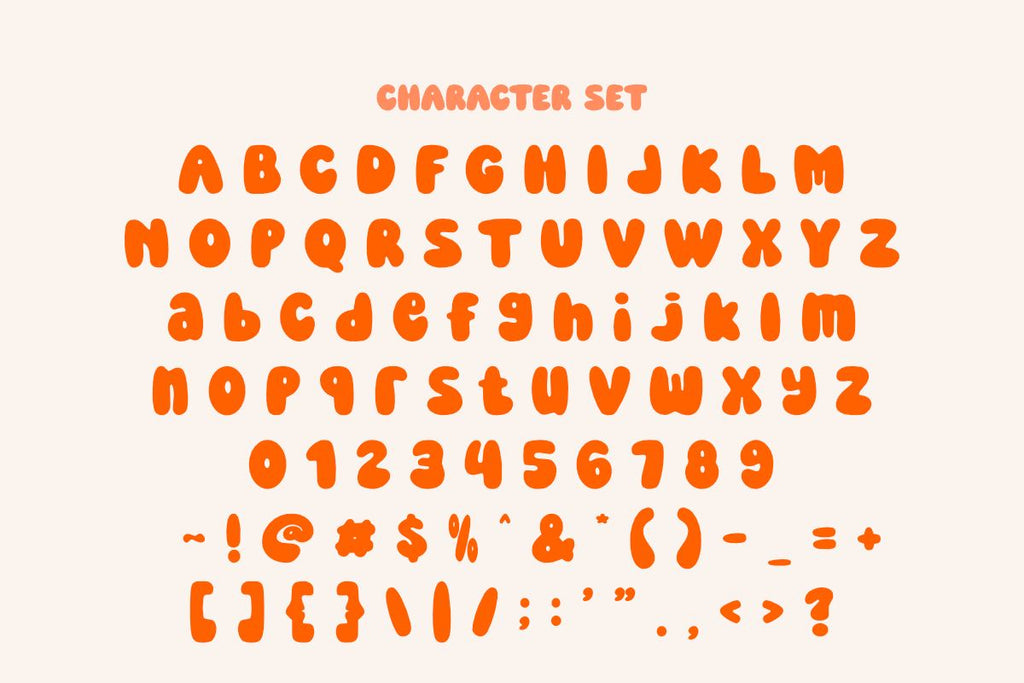 Pretty Bubble - Retro Bubble Font - So Fontsy