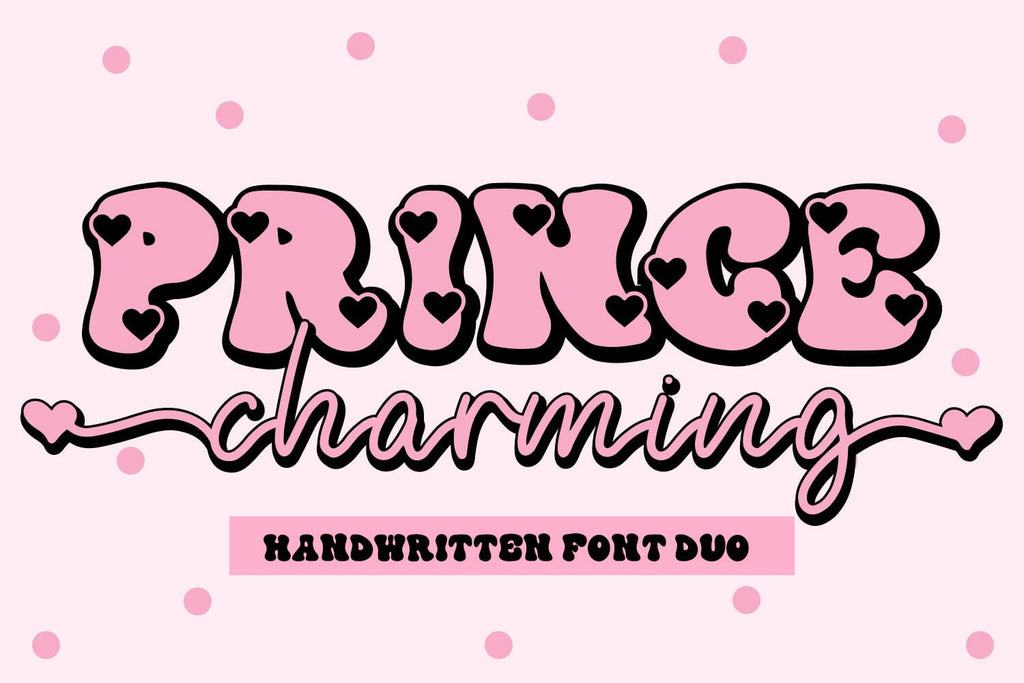 Prince Charming Retro Font Duo - So Fontsy