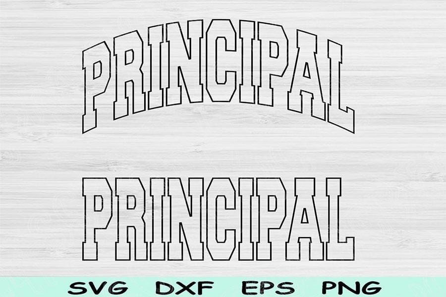 Principal Svg Cut Files, Principal Png, Teacher Svg Files For Cricut ...
