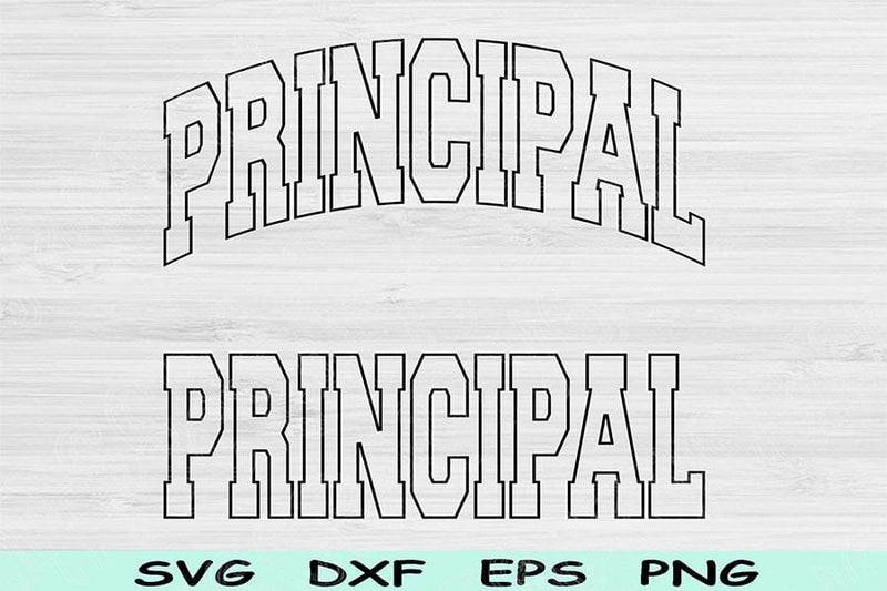 Principal Svg Cut Files, Principal Png, Teacher Svg Files For Cricut ...