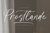 Prostlande - Modern Handwritten Script - So Fontsy