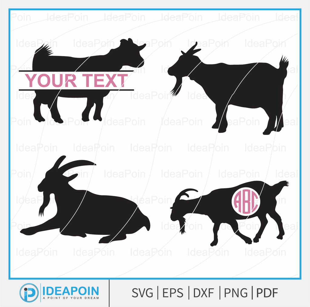 Pygmy Goats Svg, Pygmy Goats Silhouette, Show goat svg, Pygmy Goats svg ...