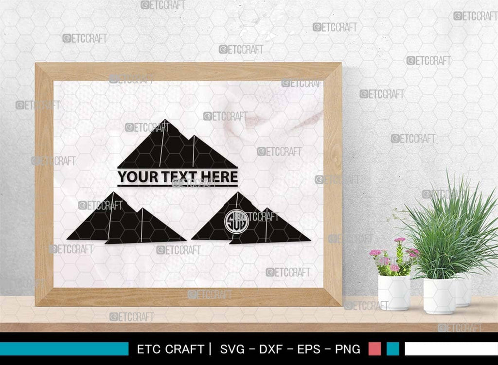 Pyramid Monogram, Pyramid Silhouette, Pyramid SVG, Egypt Svg, Egyptian ...