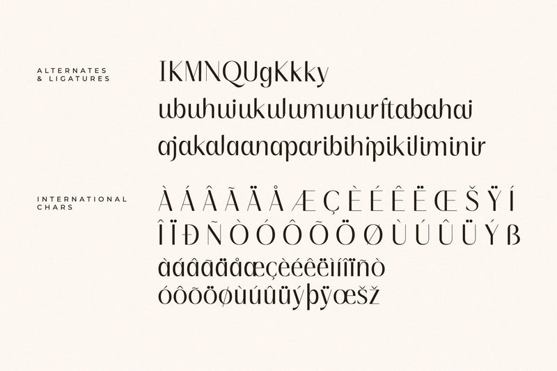 Qiblah - New Modern Sans Serif - So Fontsy