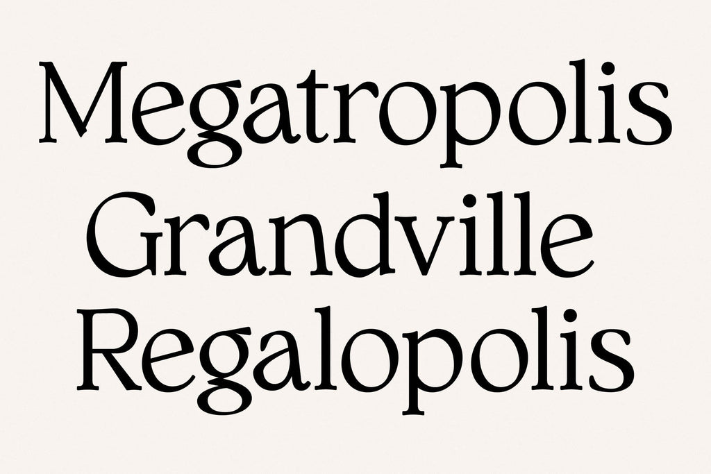 Qimano - Modern Humanist Serif - So Fontsy