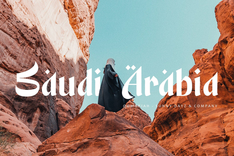 . Qomariah – Arabic Display Font - So Fontsy
