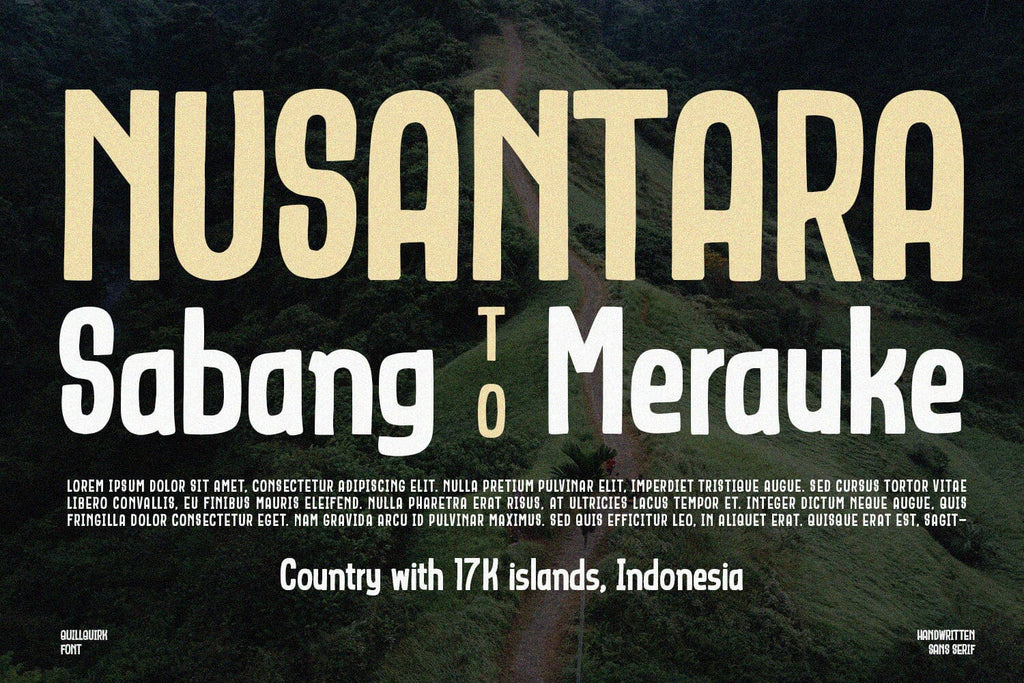 QuillQuirk - Sans Serif Font - So Fontsy