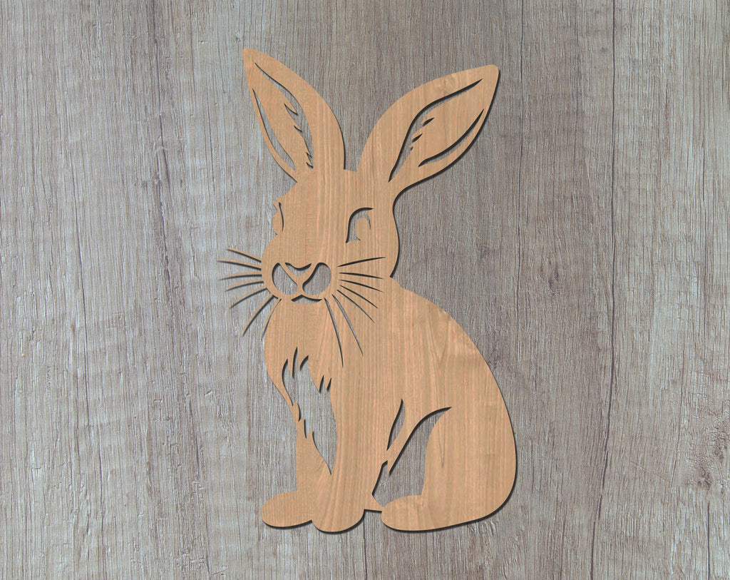 Rabbit Laser SVG Cut File, Rabbit Glowforge File, Rabbit DXF, Rabbit ...