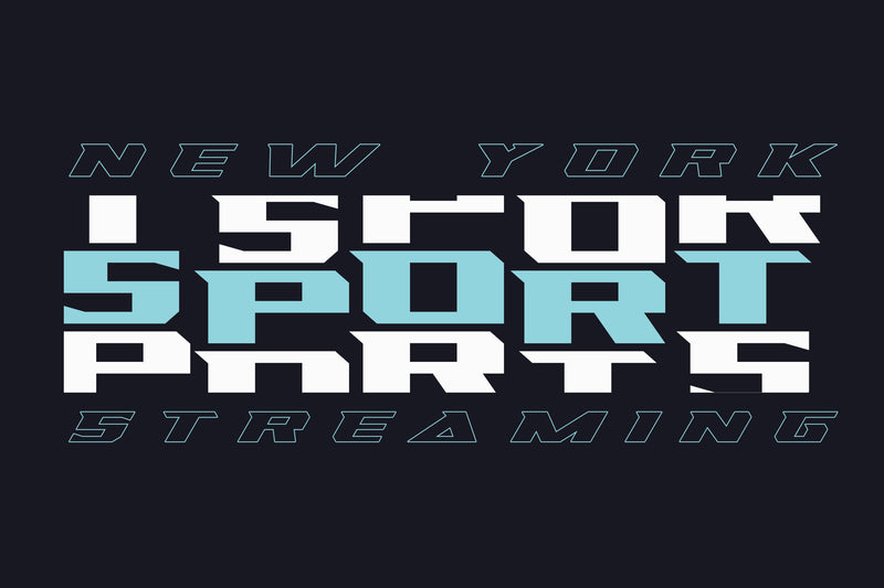 Racing Sunday - Modern Techno Display - So Fontsy