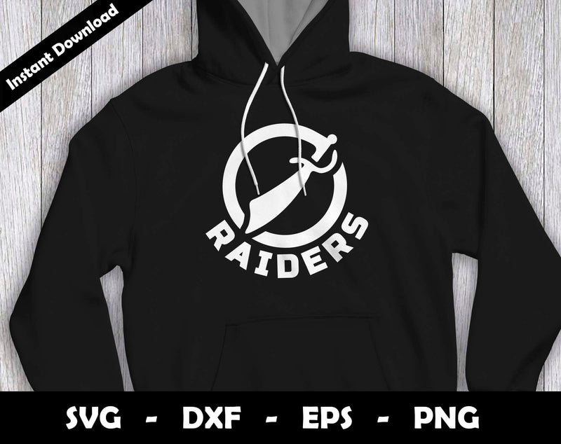 Raiders SVG Cut File, Raiders logo SVG Design, Raiders Football Mascot ...