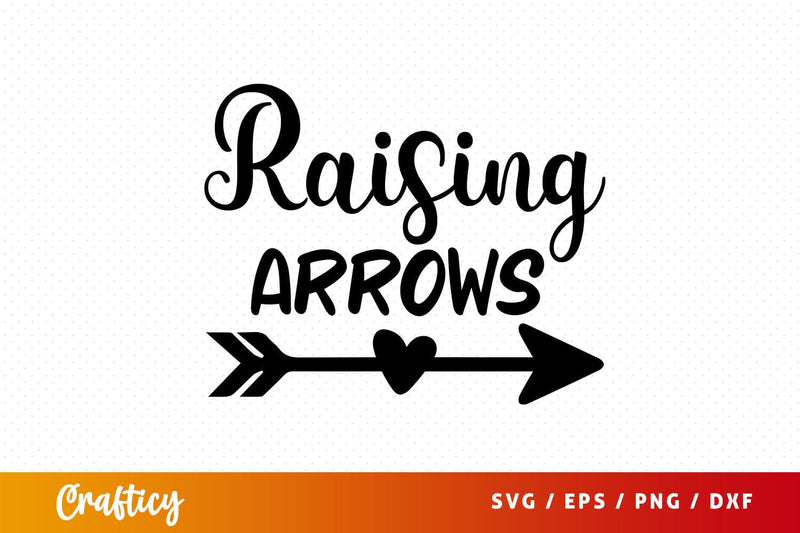 raising arrows Svg Design - So Fontsy