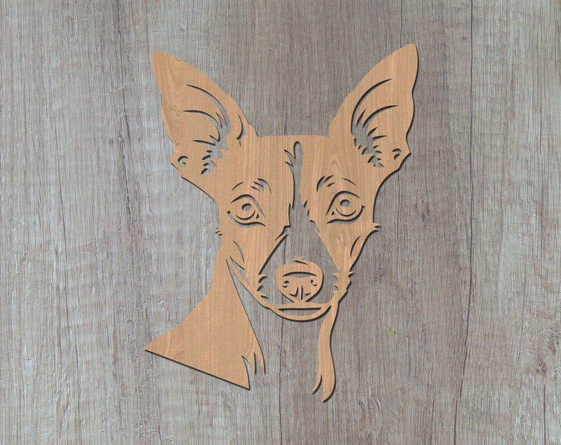 Rat Terrier Laser SVG Cut File, Rat Terrier Glowforge File, Rat Terrier ...