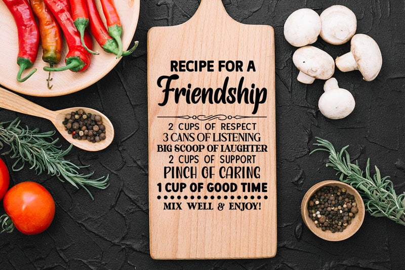 recipe for a friendship - So Fontsy