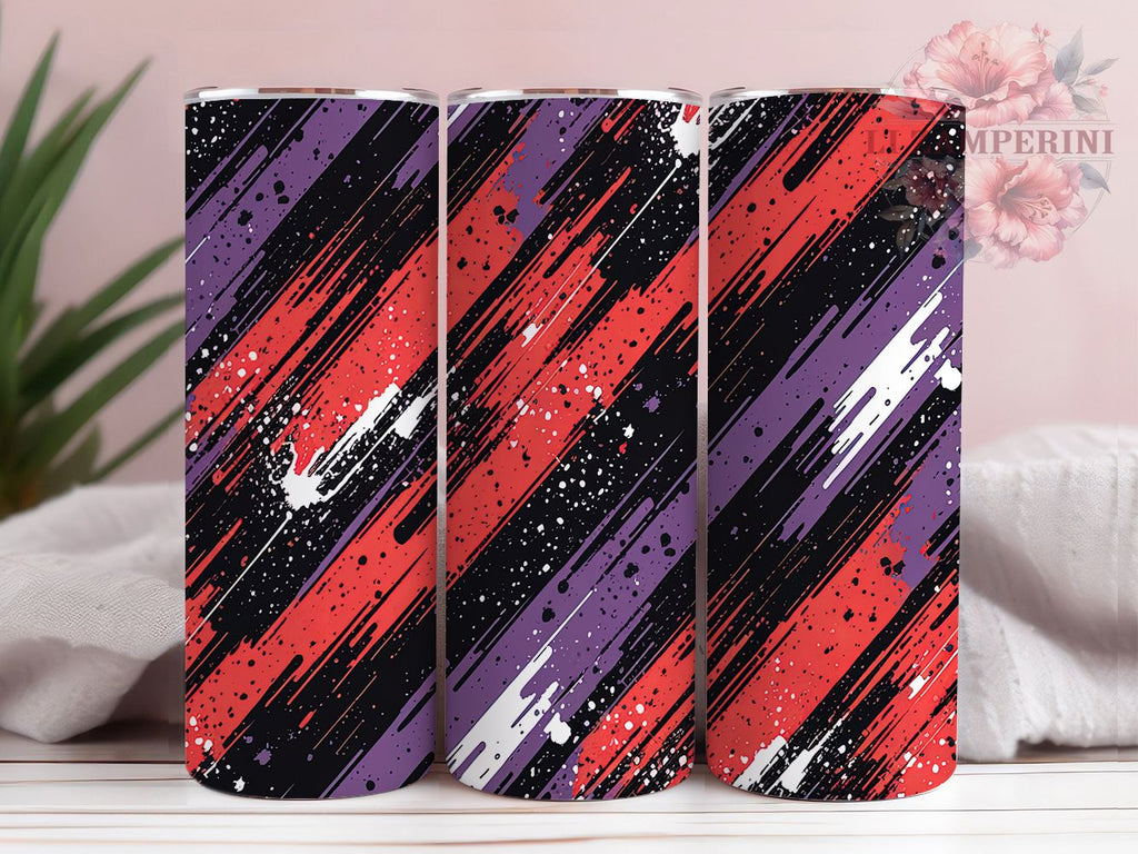 Red Purple Milky Way Galaxy Tumbler, Galaxy Tumbler Wrap, Red Purple ...