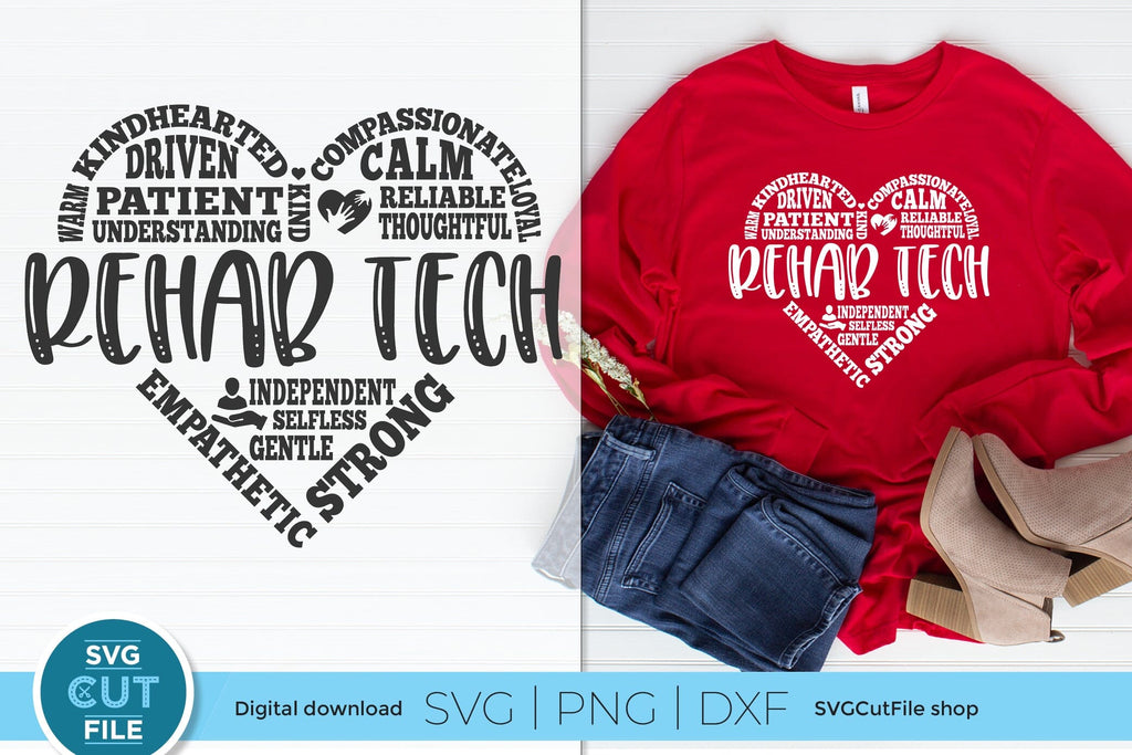 Rehab Tech svg, rehabilitation svg, rehab svg - So Fontsy