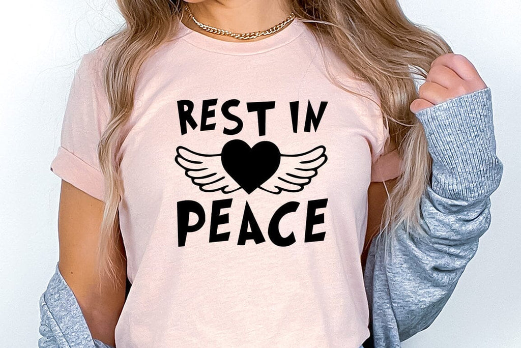 Rest in peace, Memorial Quote SVG - So Fontsy