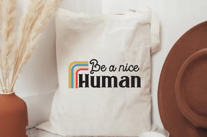 Retro Be A Nice Human Vintage Sublimation Png, Be Kind Png, Mama, Retro ...