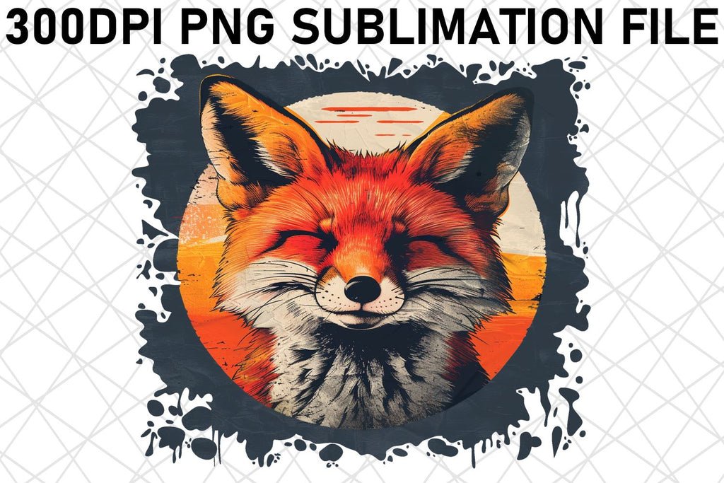 Retro Wildlife PNG: Vintage Sublimation Beauty - So Fontsy