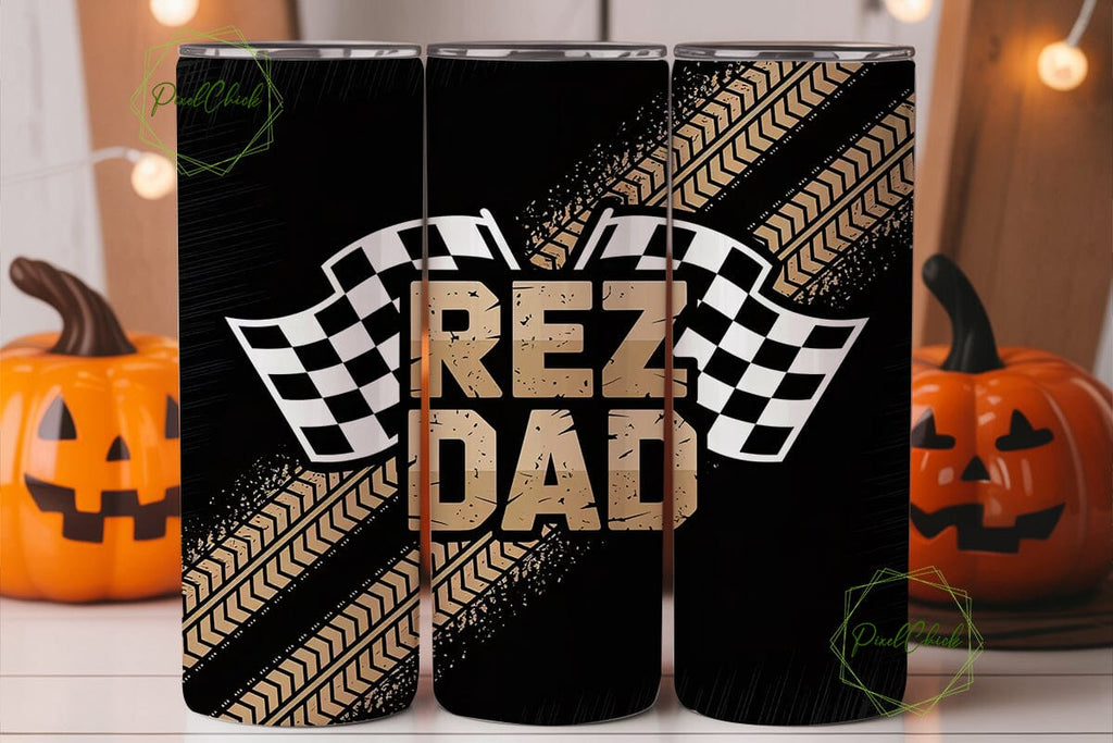 Rez Dad Racing 20oz Tumbler Wrap - So Fontsy
