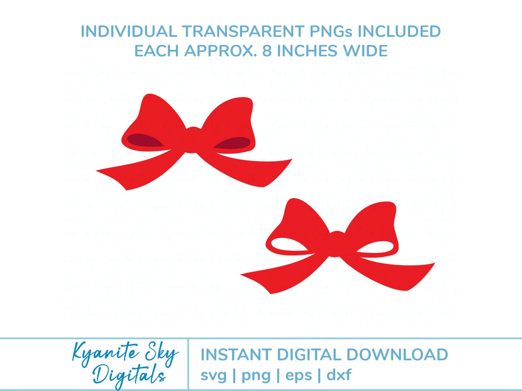 Ribbon Bow Shape SVG cut file - So Fontsy