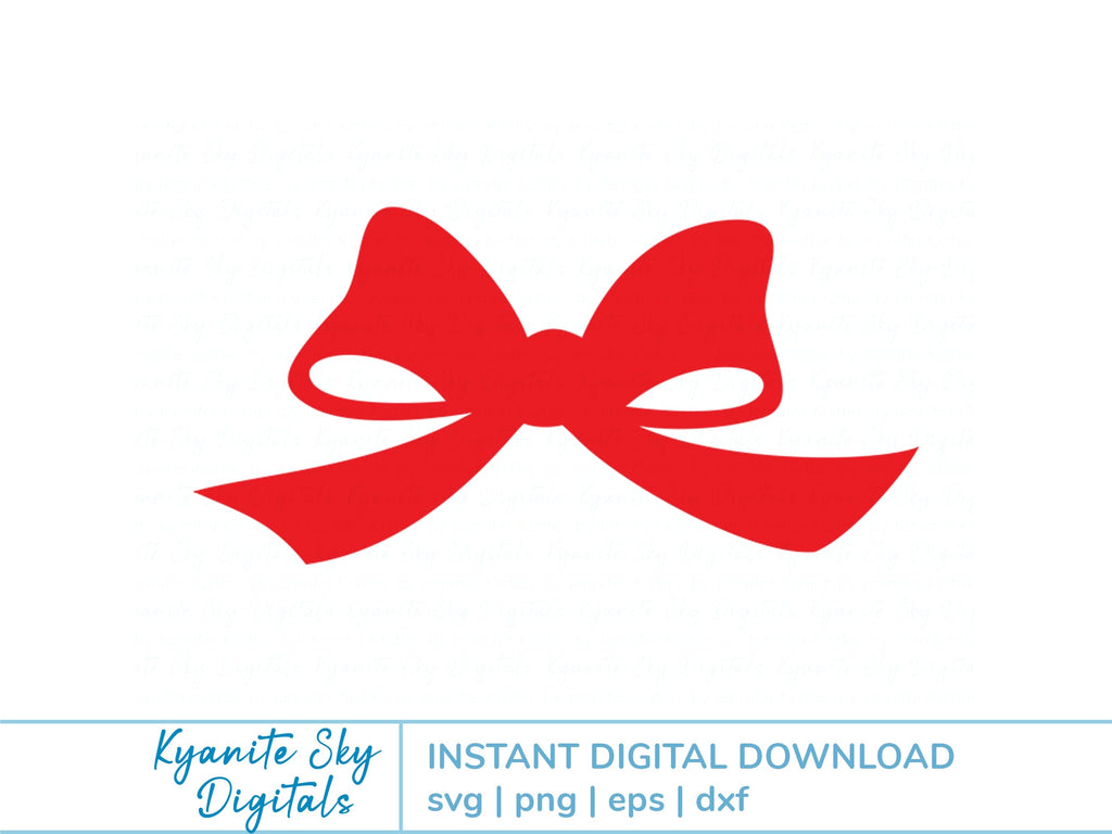 Ribbon Bow Shape SVG cut file - So Fontsy