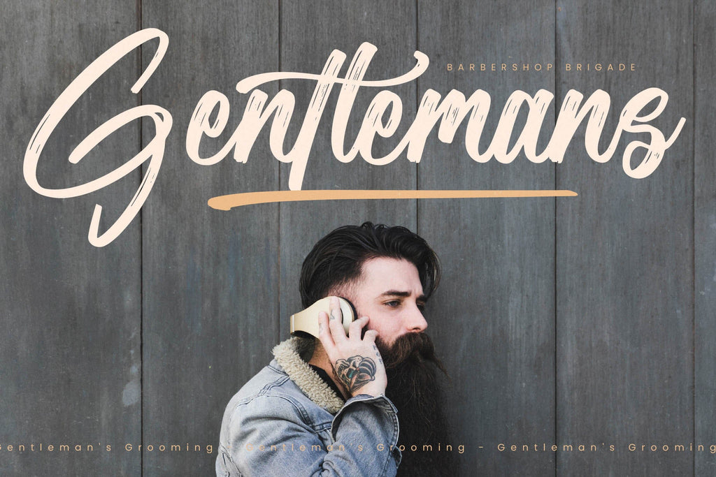 Richmond Barentony - Modern Handbrush Script - So Fontsy