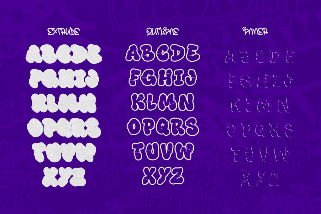 Rift Punk – Bold Street Graffiti Font with 3D Layers and Drip Effect ...