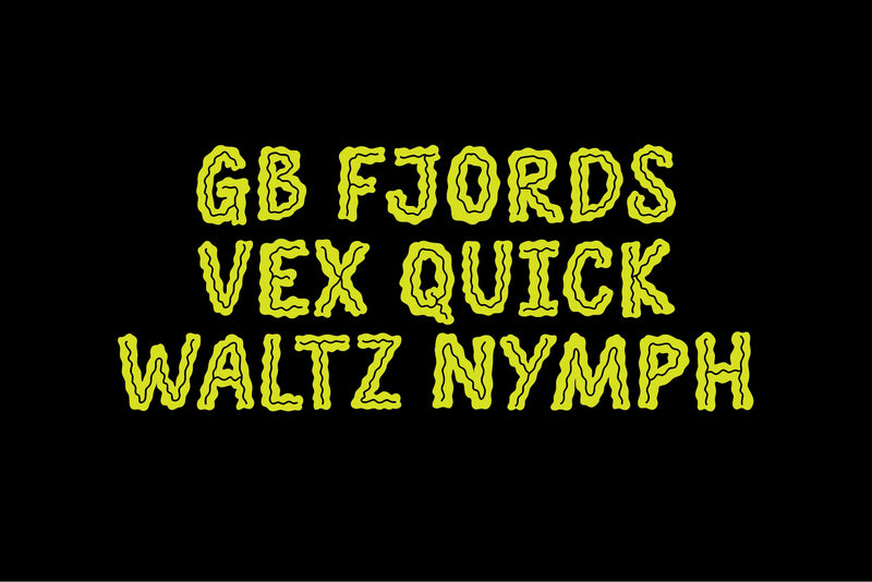 Ripple Wavy Hand-Lettered Inline Font - So Fontsy