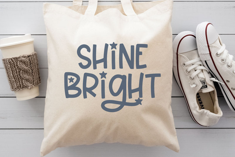 Rising Star, Cute Handwritten Font with Stars - So Fontsy