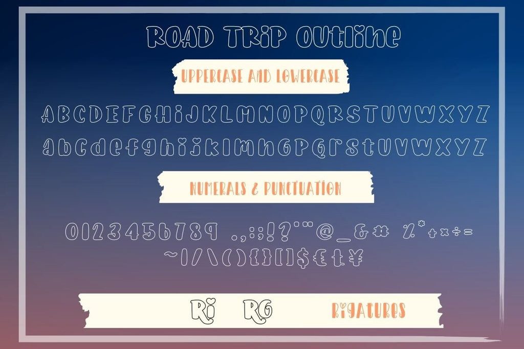 Road Trip - Cute Display Font - So Fontsy