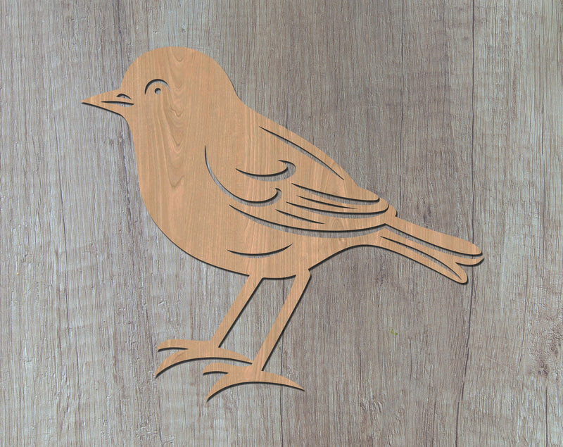 Robin Bird Laser SVG Cut File, Robin Bird Glowforge File, Robin Bird ...