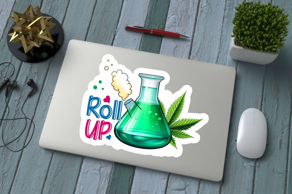 Roll up Sticker Design - So Fontsy