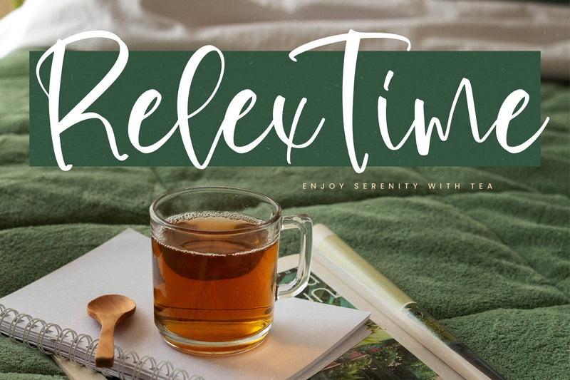 Rolling Canyon - Handwritten Script Font - So Fontsy