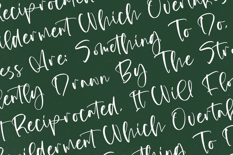 Rolling Canyon - Handwritten Script Font - So Fontsy