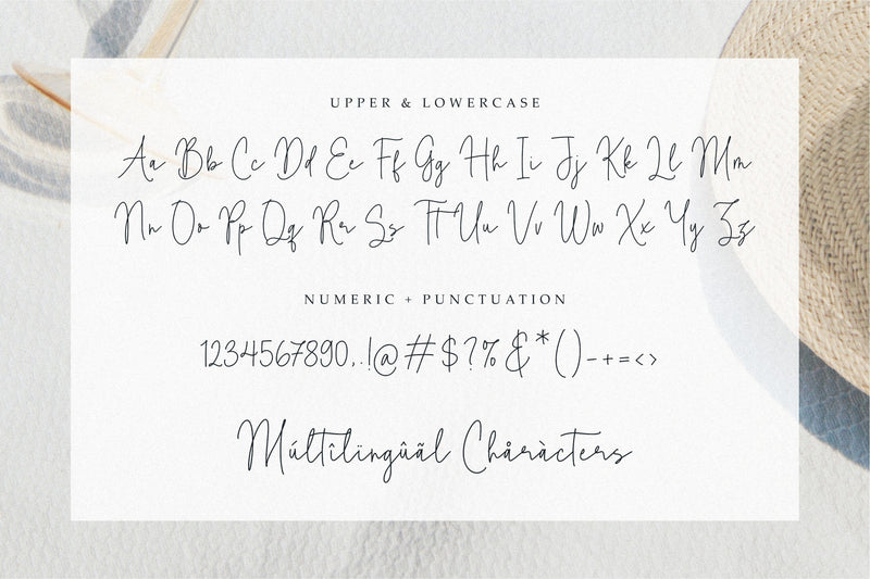 Rosemary Script Font - So Fontsy