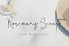 Rosemary Script Font - So Fontsy