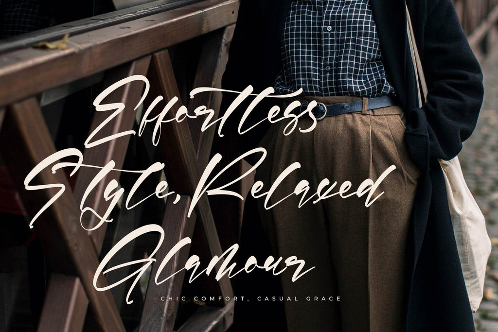 Rosetwood Adorattion - Modern Calligraphy Script - So Fontsy