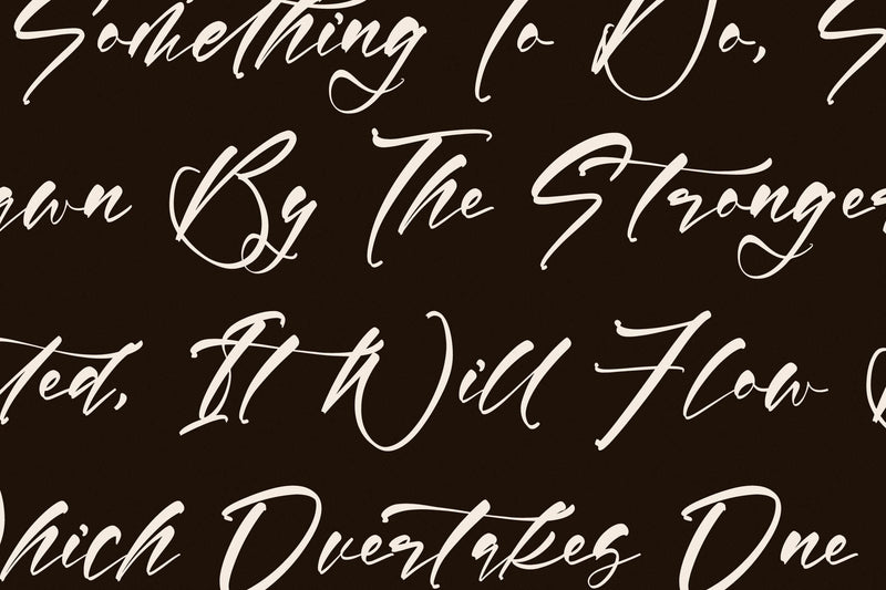 Rosetwood Adorattion - Modern Calligraphy Script - So Fontsy