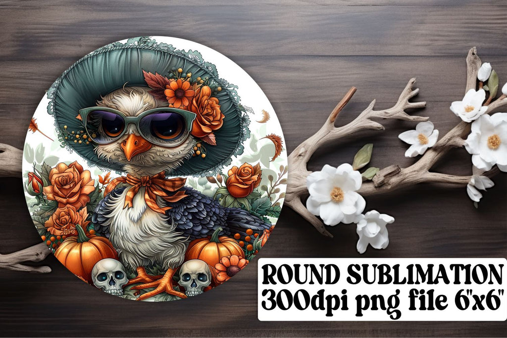 Round Design: Turkey Sublimation Design PNG - So Fontsy