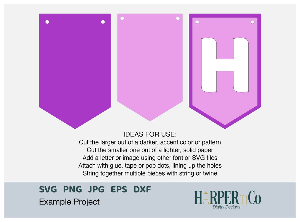 Rounded Rectangle Banner SVG PNG Cut EPS File - So Fontsy