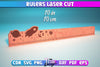 Rulers Laser Cut Design | Rulers SVG Design | CNC Files - So Fontsy