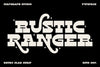 Rustic Ranger - Retro Slab Font - So Fontsy