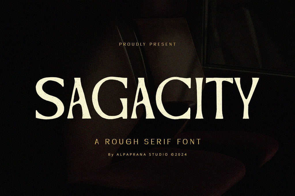 Sagecity - Rough Serif - So Fontsy