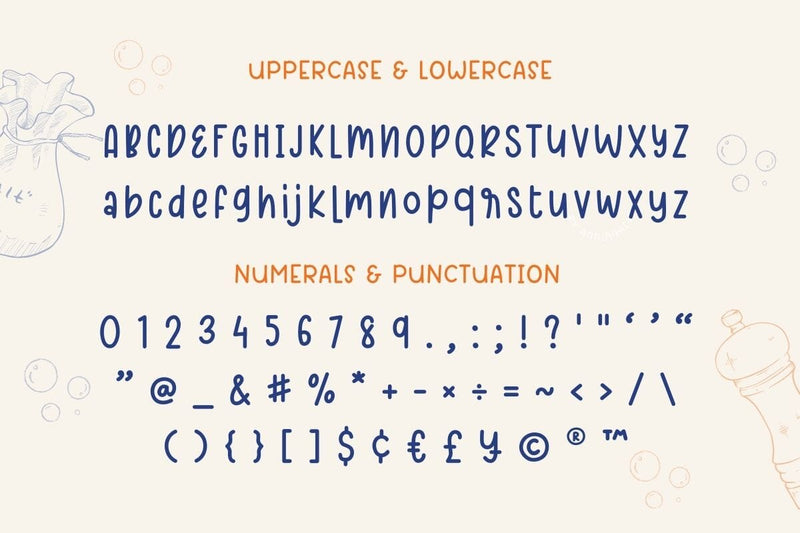 Salt Pepper - Handwriting Font - So Fontsy