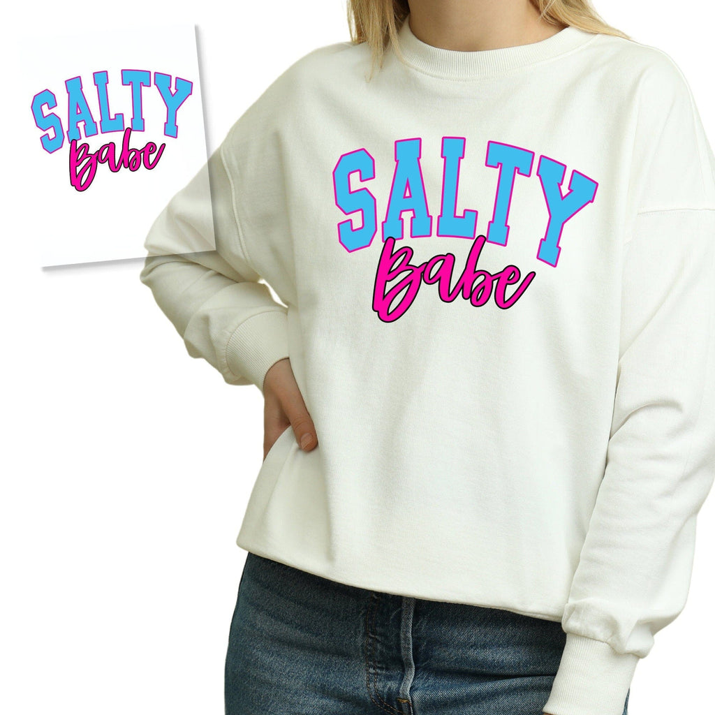 Salty Babe DTF Transfer - So Fontsy