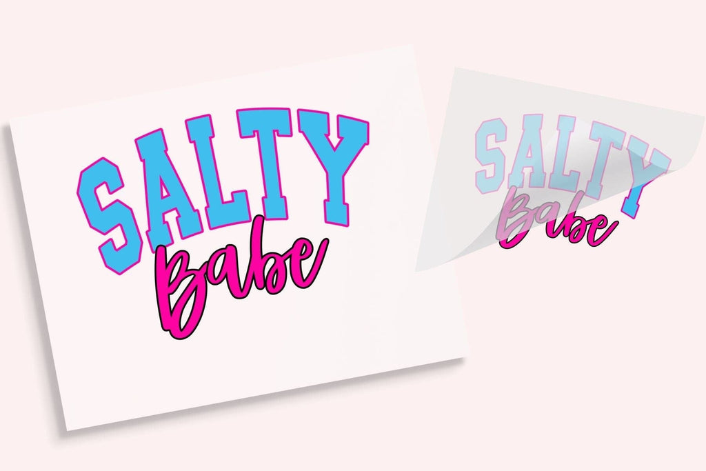 Salty Babe DTF Transfer - So Fontsy